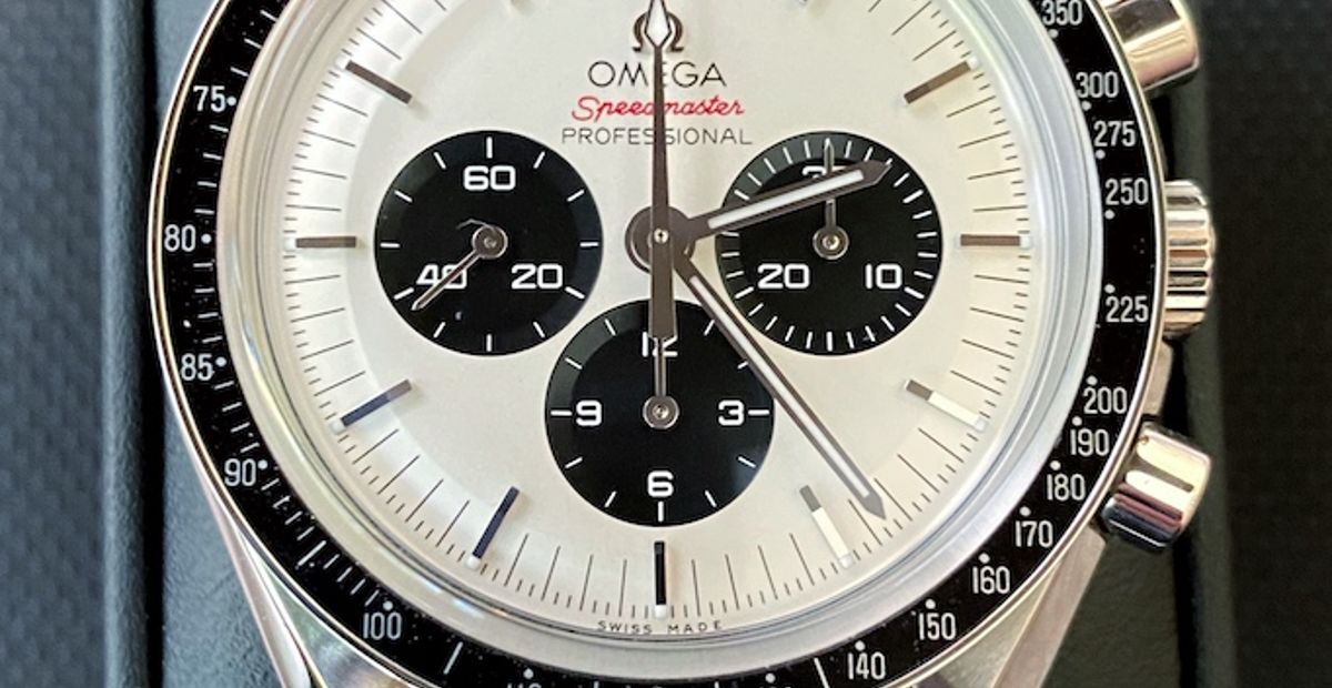 SOLD - Omega Speedmaster Tokyo 2020 Limited Edition Panda Moonwatch ...