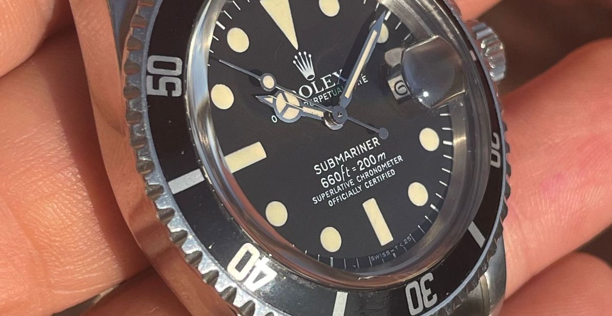 SOLD - Rolex Submariner ref.1680 "White writing" from 1977. Killer ...