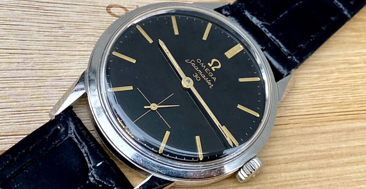 SOLD - Omega Seamaster 30 black dial 1100€ | Omega Watch Forums