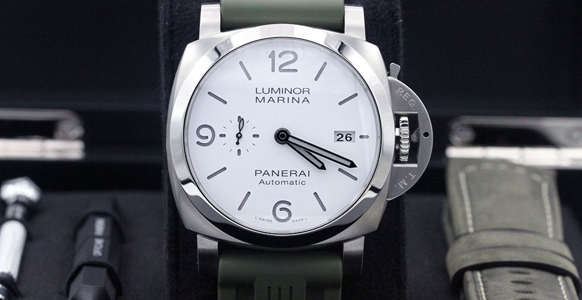 FSOT - Panerai PAM 1314 Luminor Marina White Dial 44MM Box & Papers ...