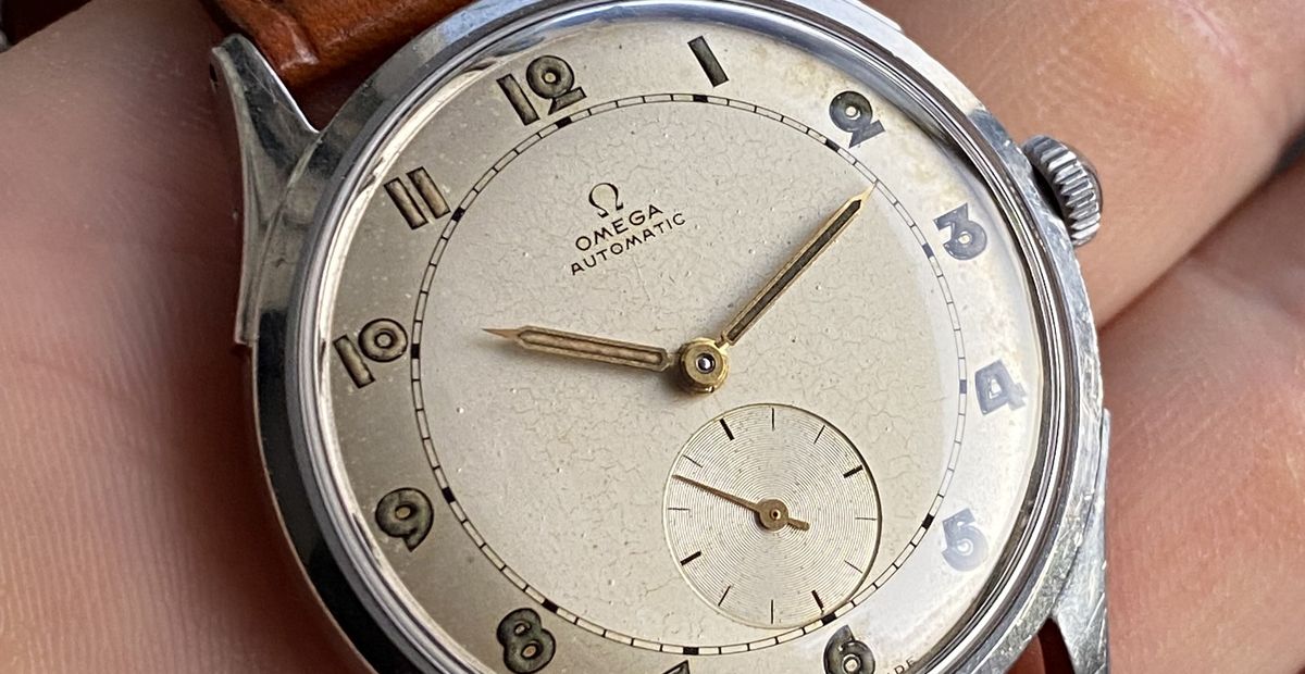 SOLD - Gorgeous Omega Automatic - Two-tone dial - Ref. 2638-1 - Cal ...
