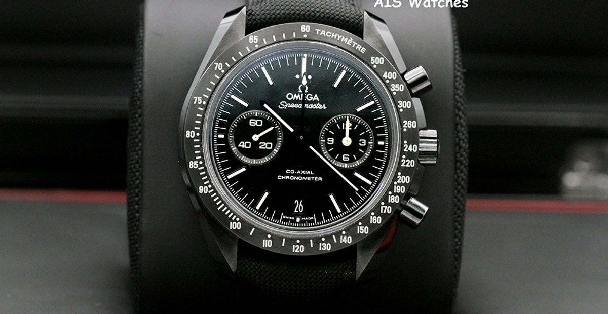 FSOT - Omega SpeedMaster Dark Side Of The Moon DSOTM Pitch Black 311.92 ...