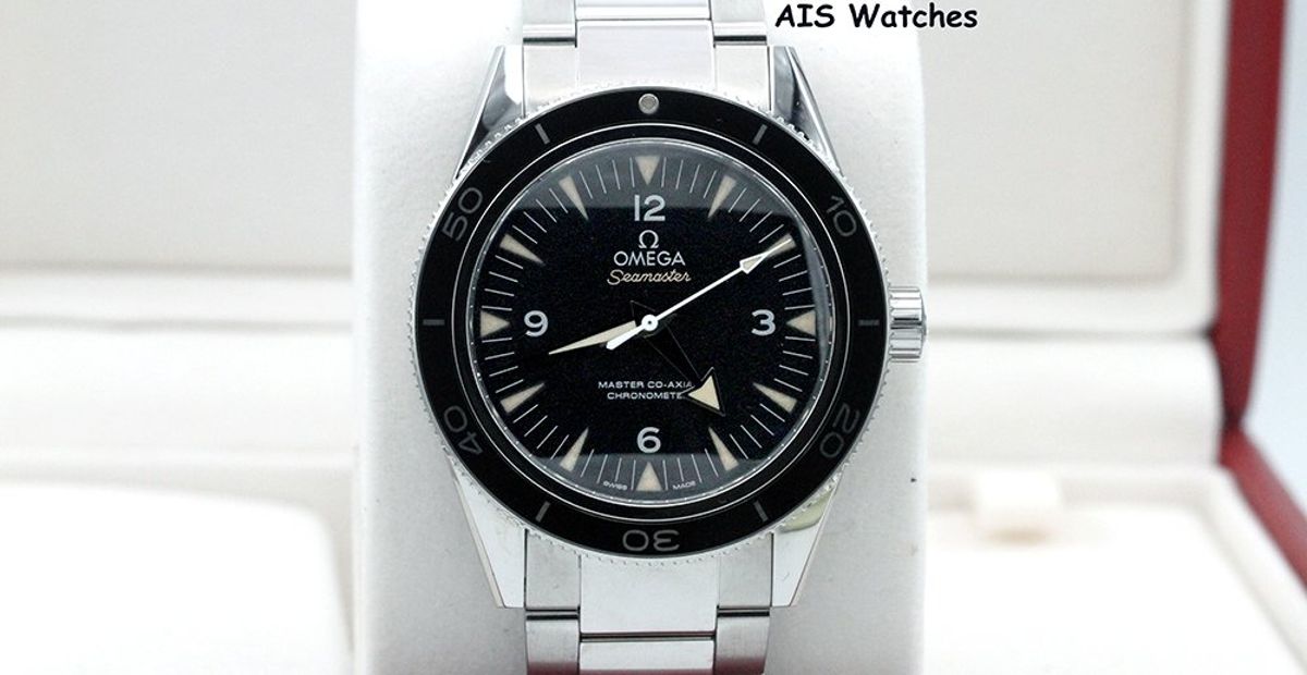 FSOT - Omega Seamaster 300 Master 41MM Co-Axial 233.30.41.21.01.001 B&P ...