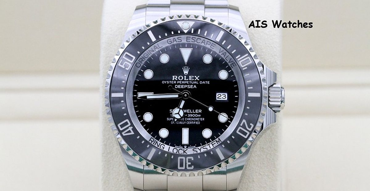 FSOT - Rolex 126660 Deep Sea SeaDweller DSSD Black Dial 2022 Box ...