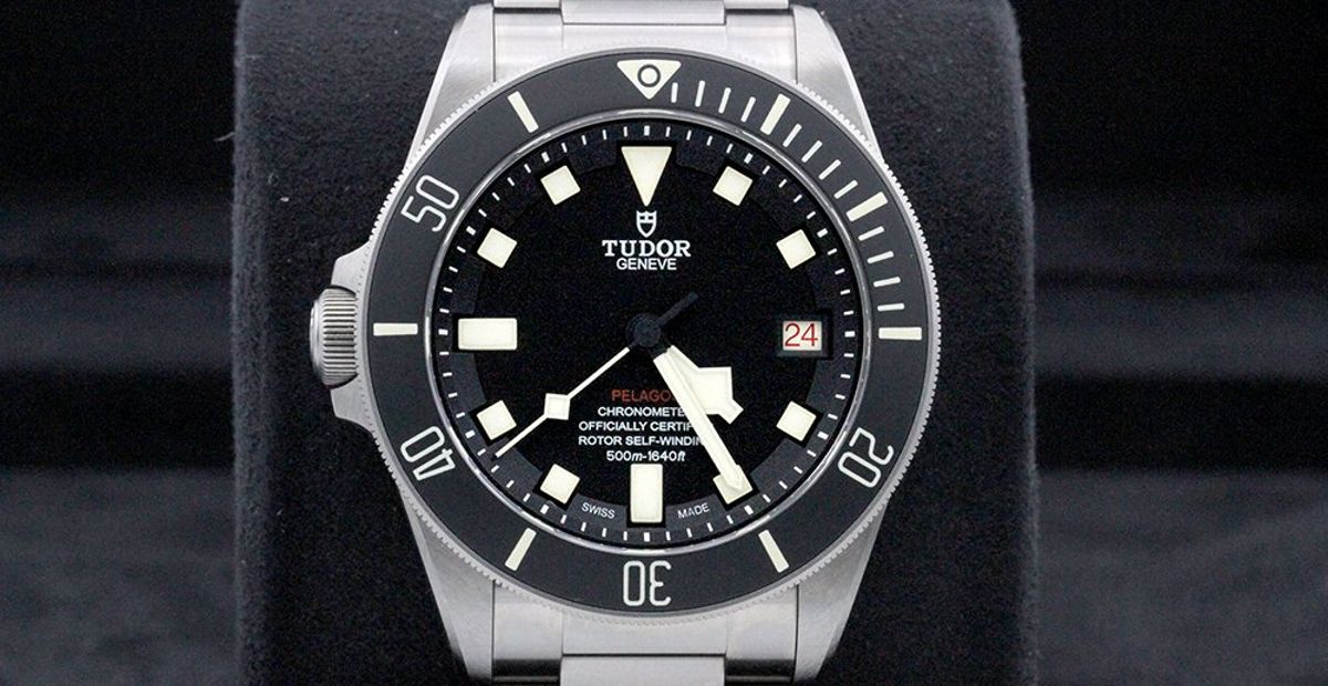 FSOT - Tudor 25610TNL Pelagos Titanium LHD 42MM Box & Papers | Omega ...