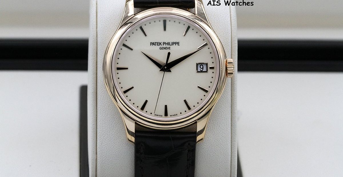 FSOT - Patek Philippe Calatrava 5227R Rose Gold / Ivory Dial Box ...
