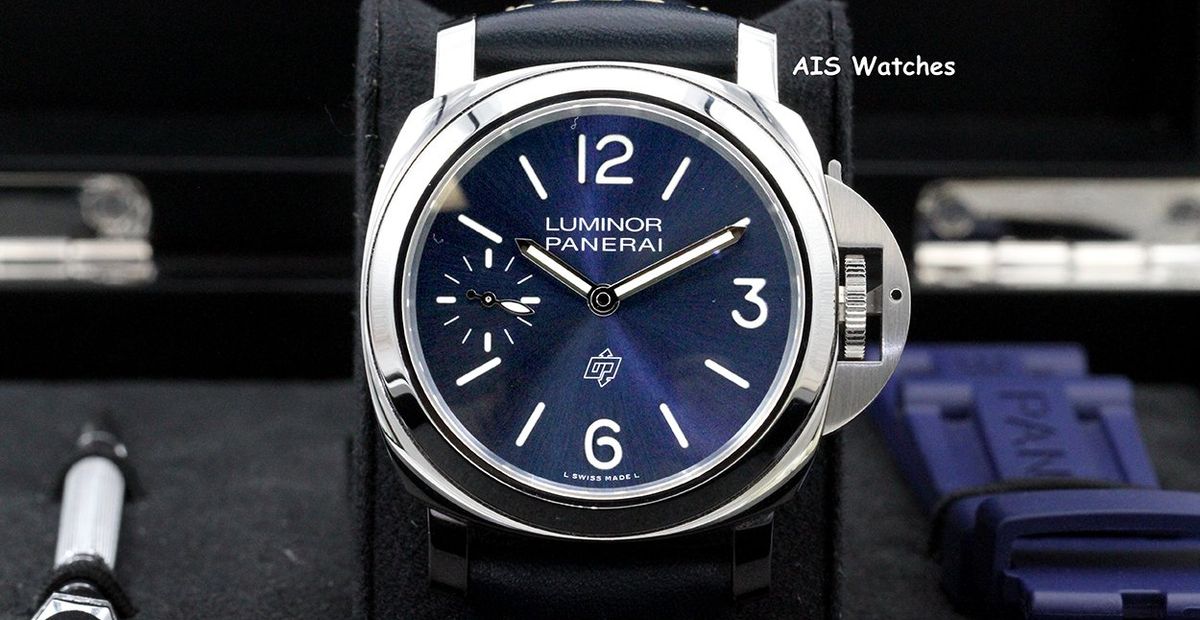 FS - Panerai PAM 1085 Luminor Marina Logo Blu Mare 44MM 3 Days B&P ...