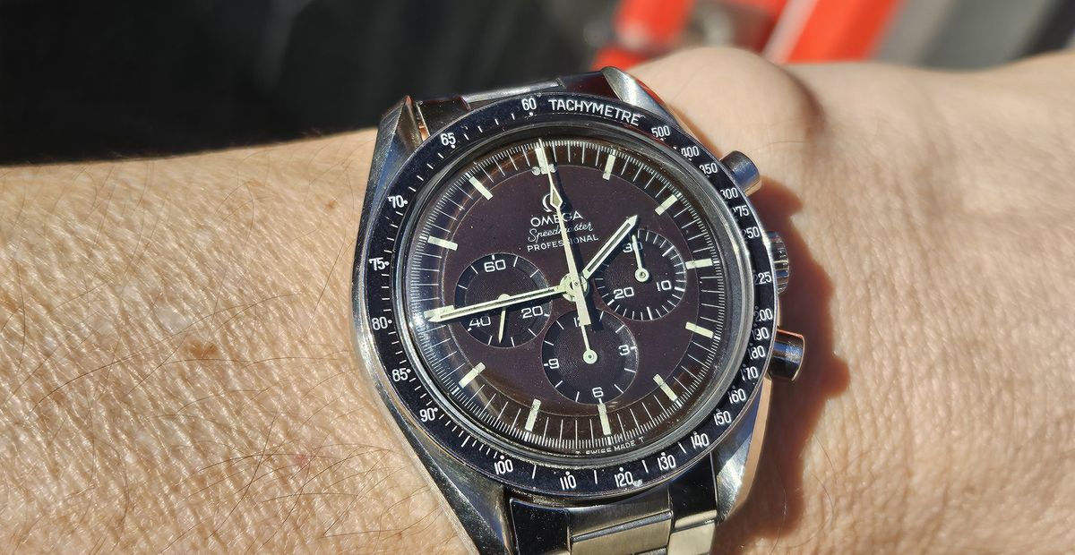 FS - Chocolate 'Tropical' Dial Speedmaster 145022-69 | Omega Watch Forums