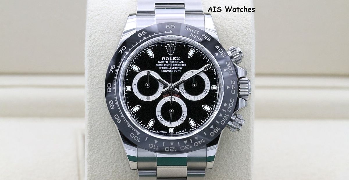 FSOT - Rolex Cosmograph Ceramic Daytona 116500 Black Dial 2021 Box ...
