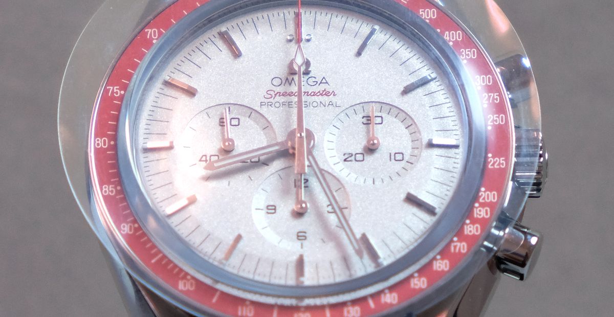 SOLD - BNIB Omega Tokyo 2020 "Rising Sun" Red Bezel Speedmaster Full ...