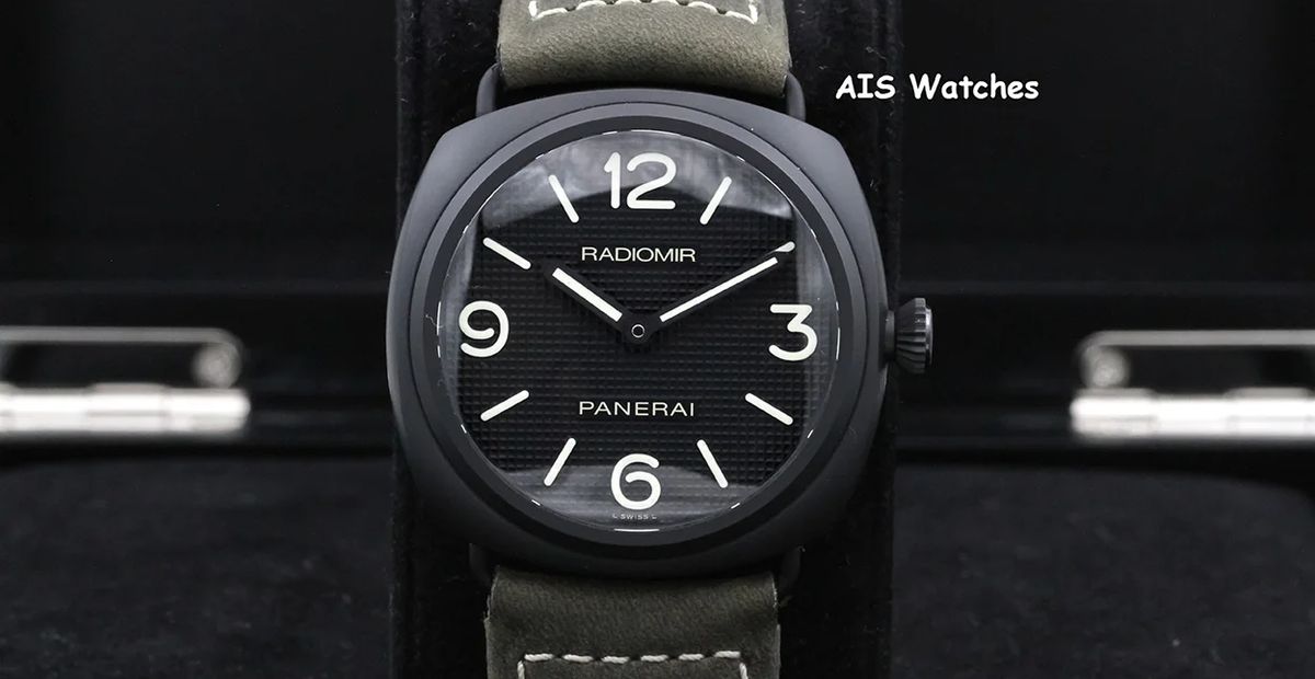 FS - Panerai PAM 643 Radiomir Base Ceramica Hobnail 45MM B&P | Omega ...
