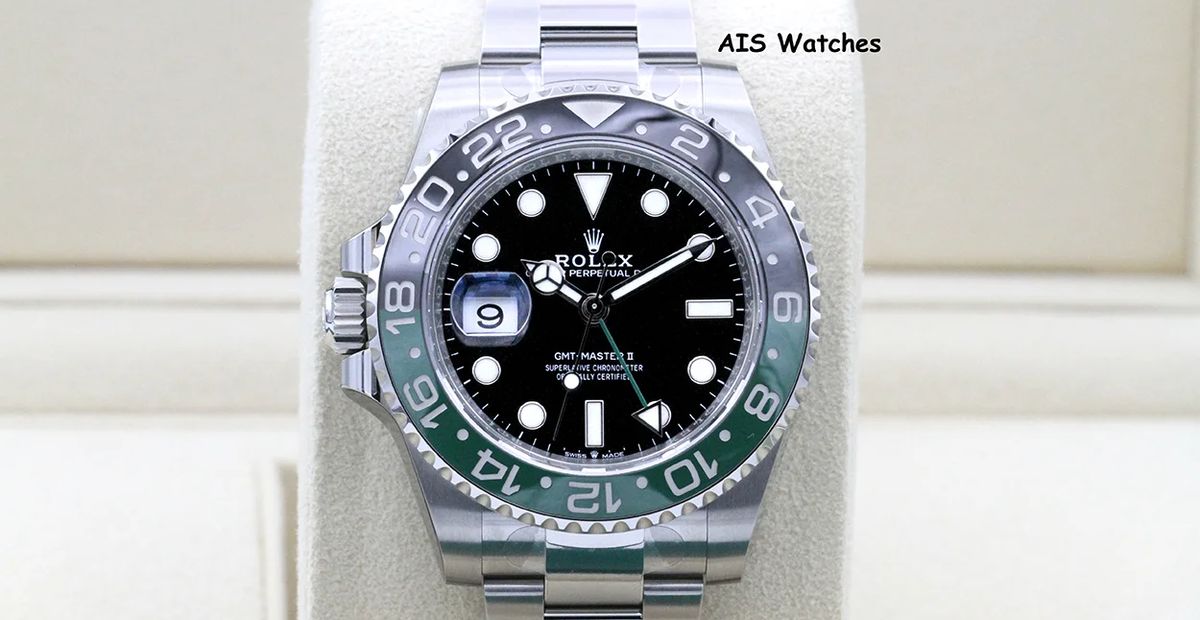 FS - BNIB Rolex GMT Master II 126720VTNR Sprite Lefty Oyster Black ...
