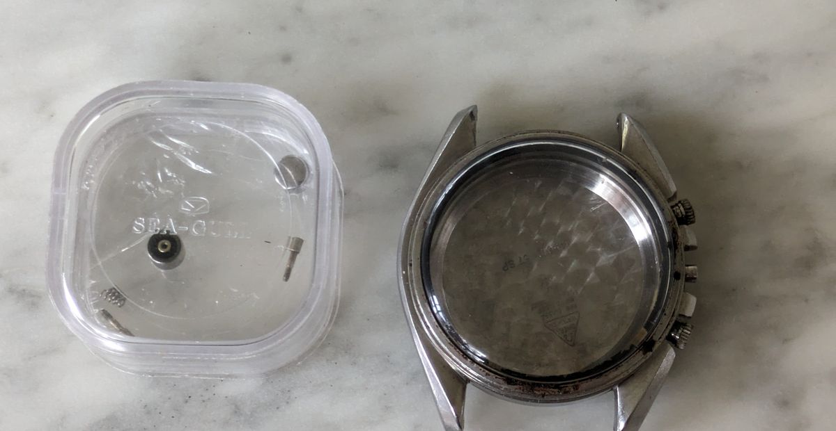 FS - Omega Speedmaster Case, DON Ghost bezel, DNN bezel, flat link 1039 ...