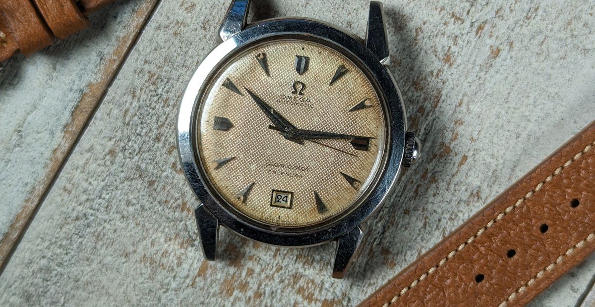 FS - Omega Seamaster Calendar 2627 Waffle Dial | Omega Watch Forums