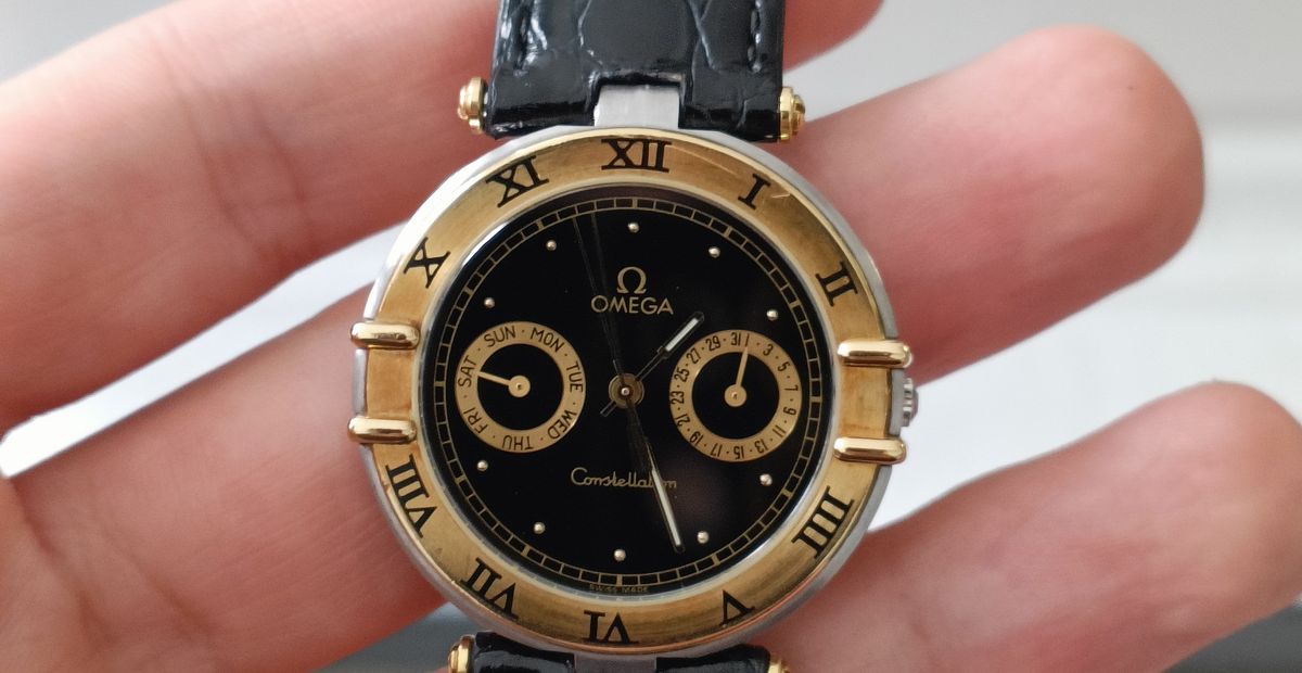 Omega Constellation Manhattan Black dial | Omega Watch Forums
