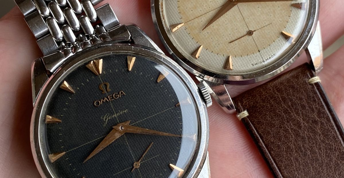 Flatlink on a jumbo cursive Geneve? | Omega Watch Forums