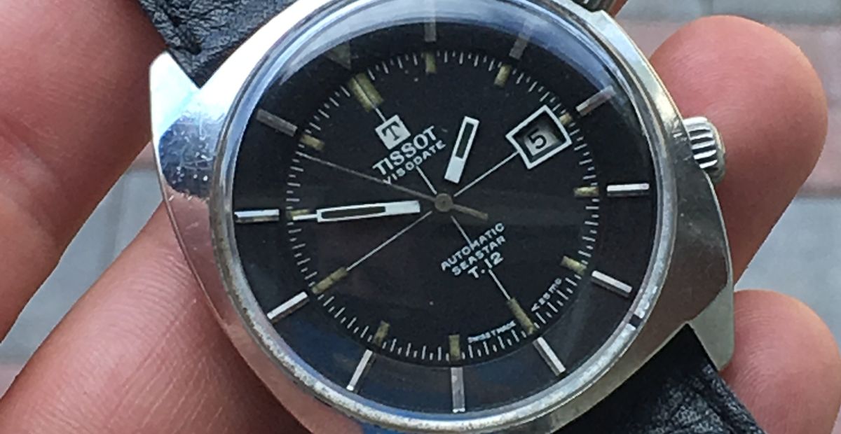 SOLD - Vintage Tissot Visodate T.12 SeaStar Dive Watch “Super ...