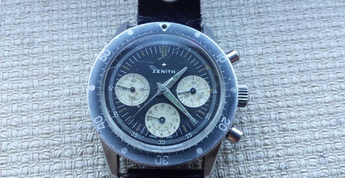 Zenith vintage chronograph A277 | Omega Watch Forums