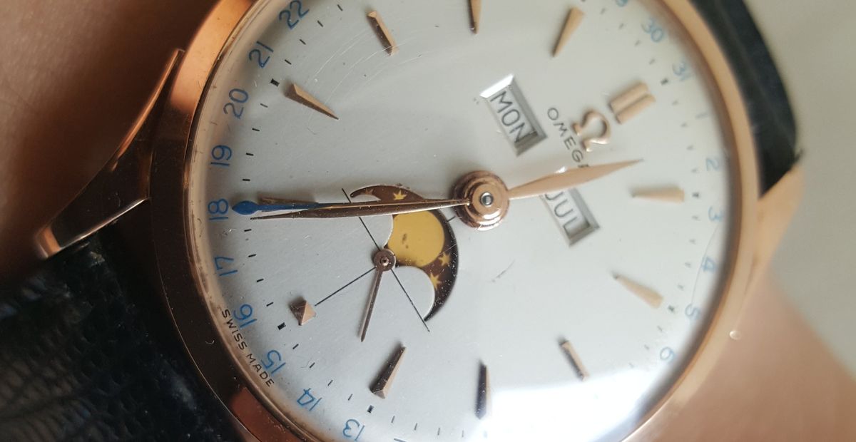 My new Rose Gold Moonphase Cosmic 2606-8 | Omega Watch Forums