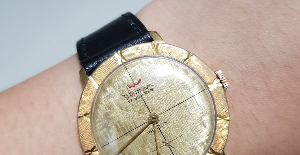 Waltham with unique bezel | Omega Watch Forums