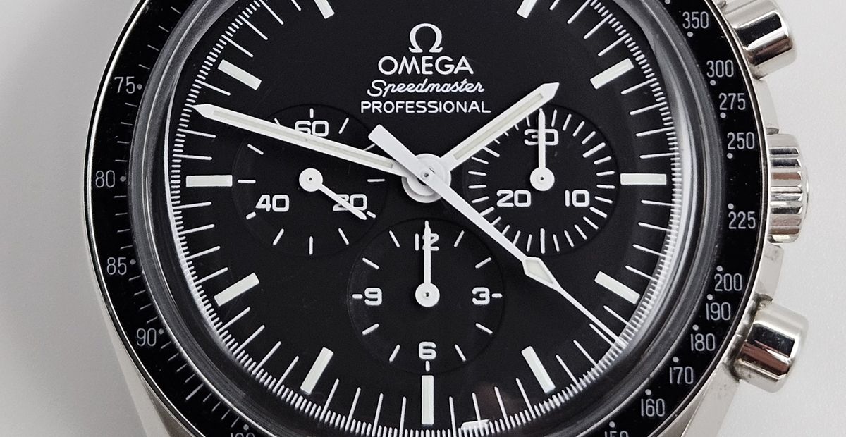 SOLD - Omega Speedmaster Hesalite, cal. 1861 - ref# 311.30.42.30.01.005 ...