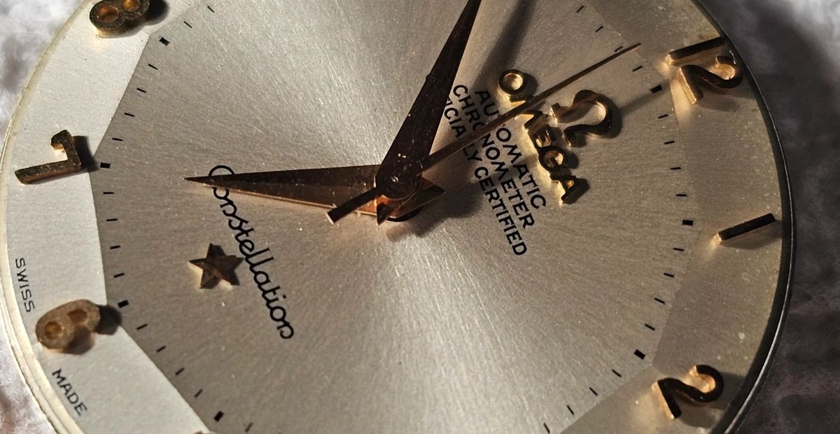 SOLD - 167005 Constellation Full Arabic Numeral Markers. | Omega Watch ...