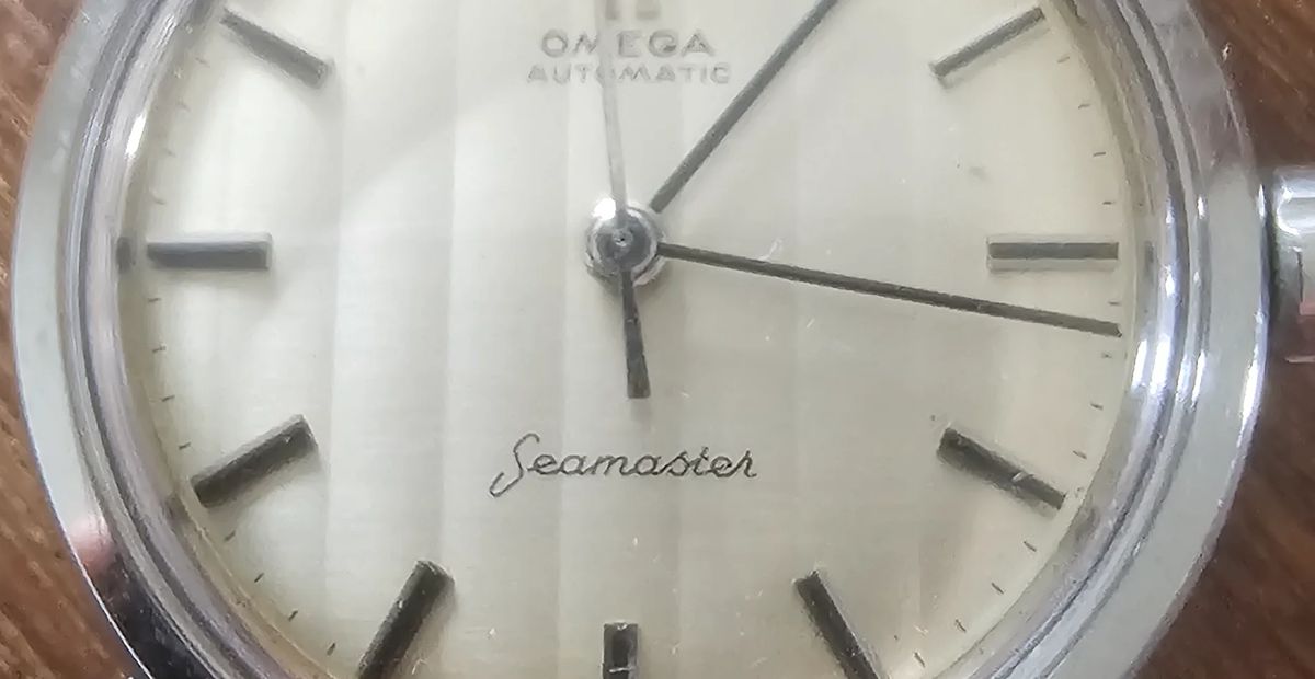 Omega Seamaster Ribbon & Linen Dial ID: Ref 2846 | Omega Watch Forums