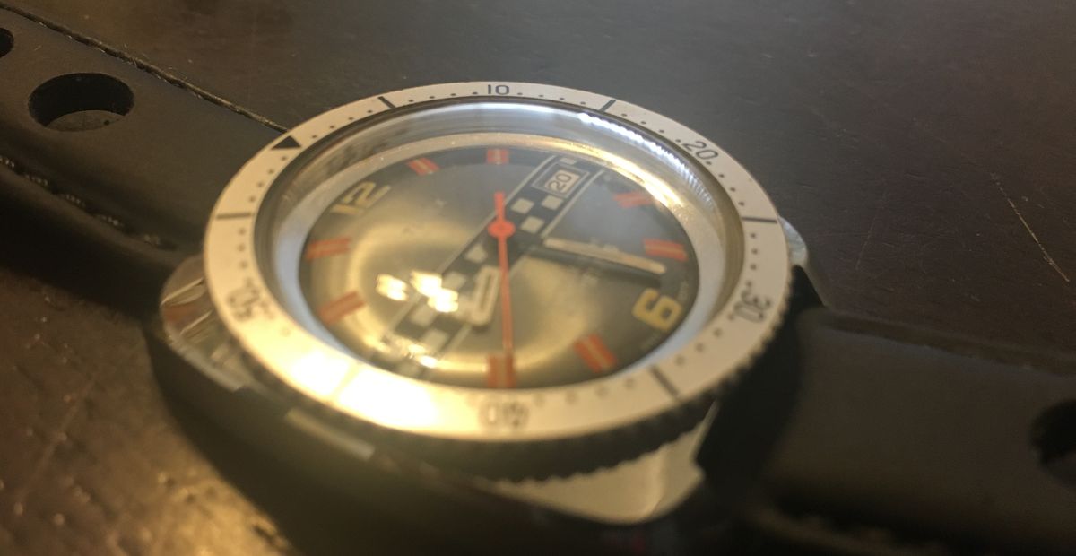 SOLD - TIMEX F1 RACING RALLY STYLE VINTAGE WATCH 1970s | Omega Watch Forums