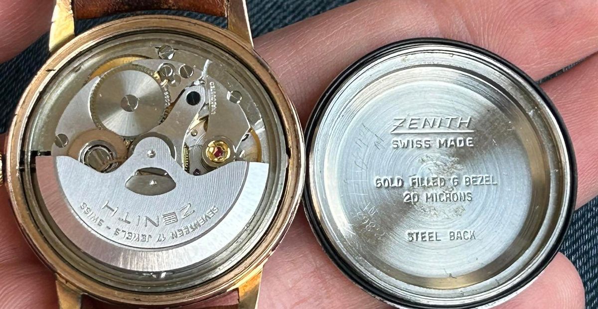 SOLD - ZENITH Automatic 17 Jewels 1975 wristwatch | Omega Watch Forums