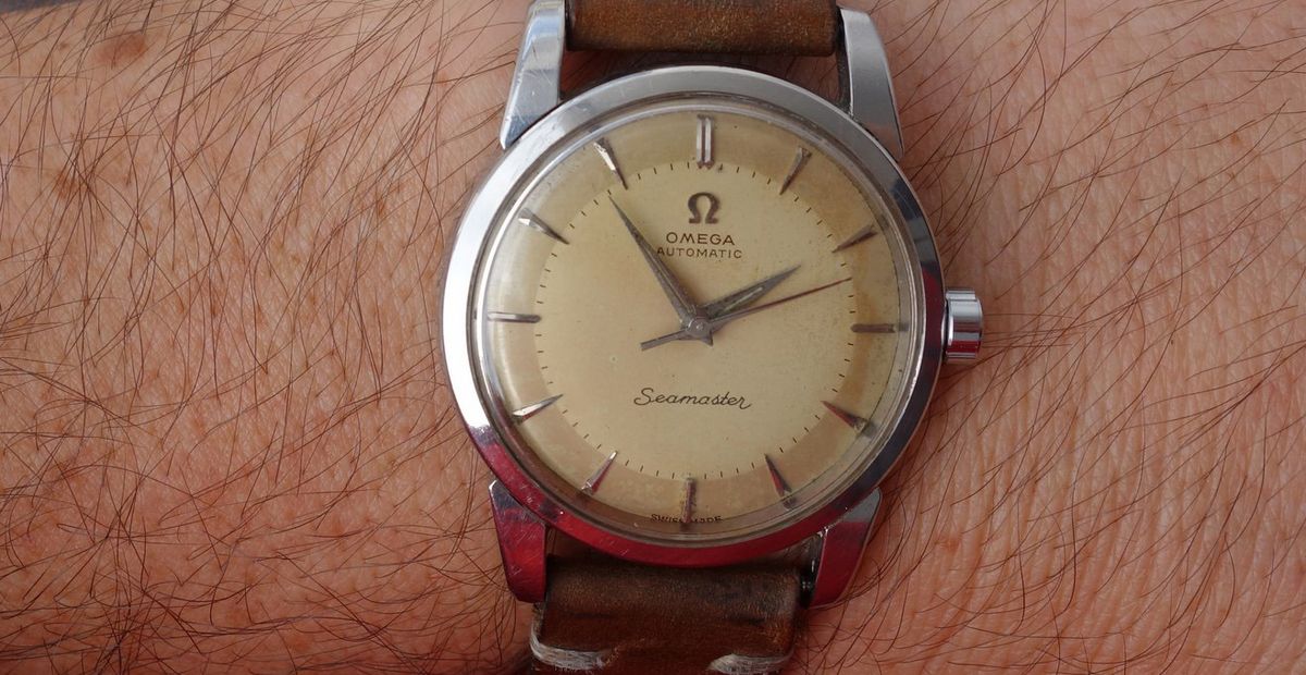 SOLD - Omega Seamaster 1954 2767 case 354 bumper movement | Omega Watch ...