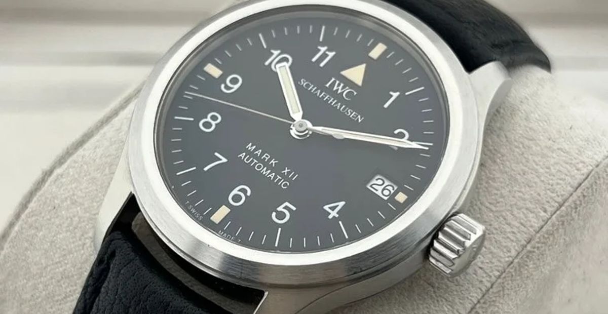 Understanding IWC Mark XII Original Case Finishing | Omega Watch Forums