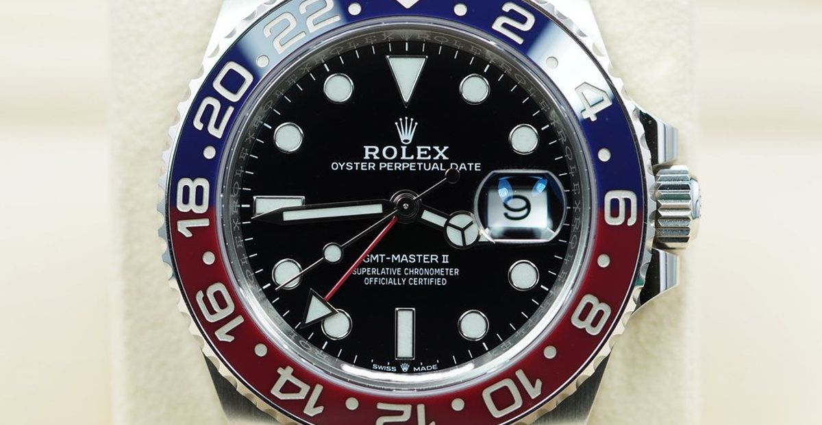 FSOT - Rolex 126710BLRO PEPSI GMT MASTER II RED BLUE BEZEL OYSTER BAND ...