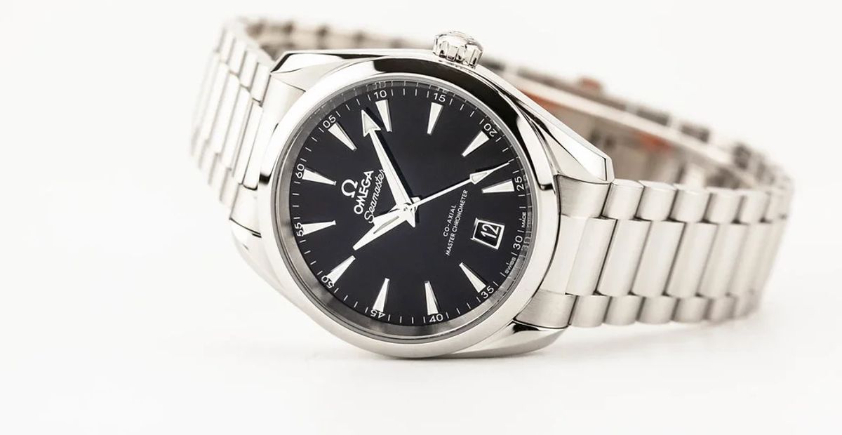 FSOT - Omega Aqua Terra 8800 - 38mm - Lacquer Black - 220.10.38.20.01 ...