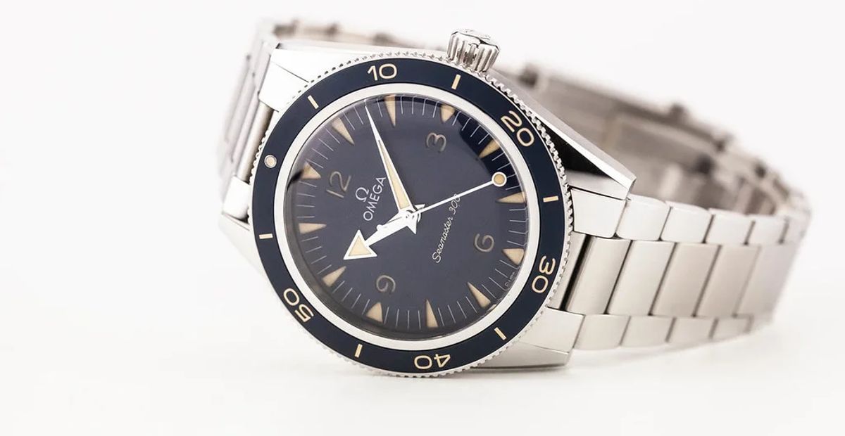 FSOT - Omega Seamaster 300 Heritage - Blue - 234.30.41.21.03.001 ...