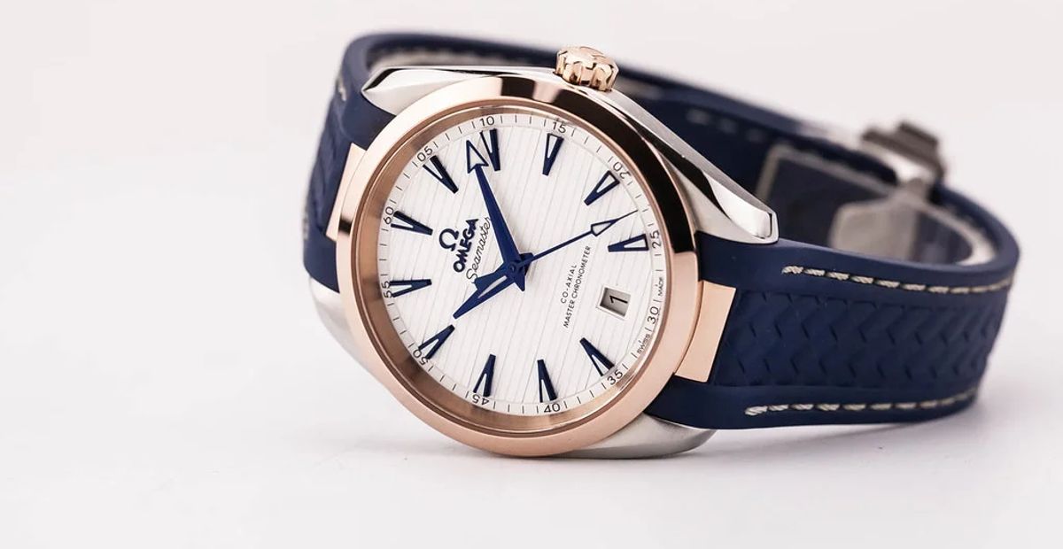 FSOT - Omega Aqua Terra 8800 - 38mm - Sedna Gold - 220.22.38.20.02.001 ...