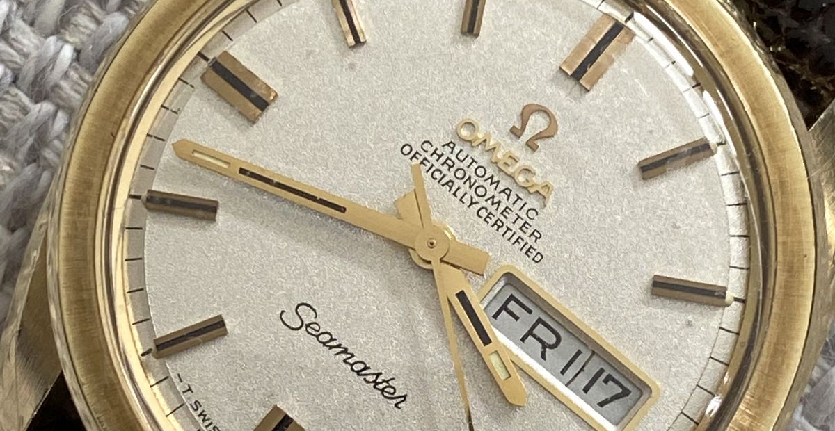 FS - Reduced $1375 Vintage Omega Seamaster sparkle. Gold capped | Omega ...