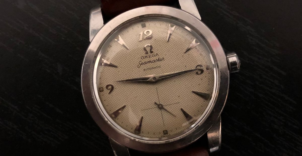 SOLD - Omega Seamaster Waffle Dial 2576-7 Cal 344 | Omega Watch Forums