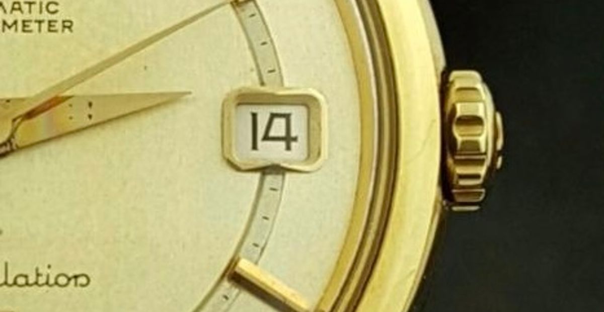 FOUND - Omega YG thin scalloped or decagonal crown | Omega Watch Forums