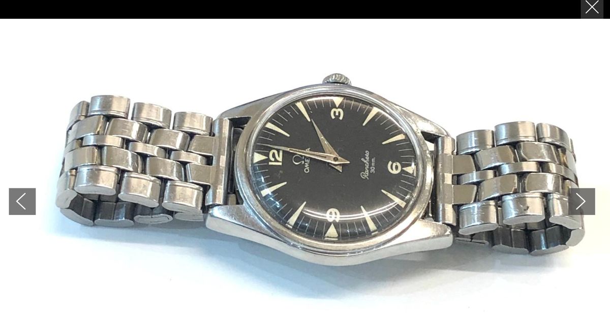 Ranchero presented by RAF? On auction site | Omega Watch Forums