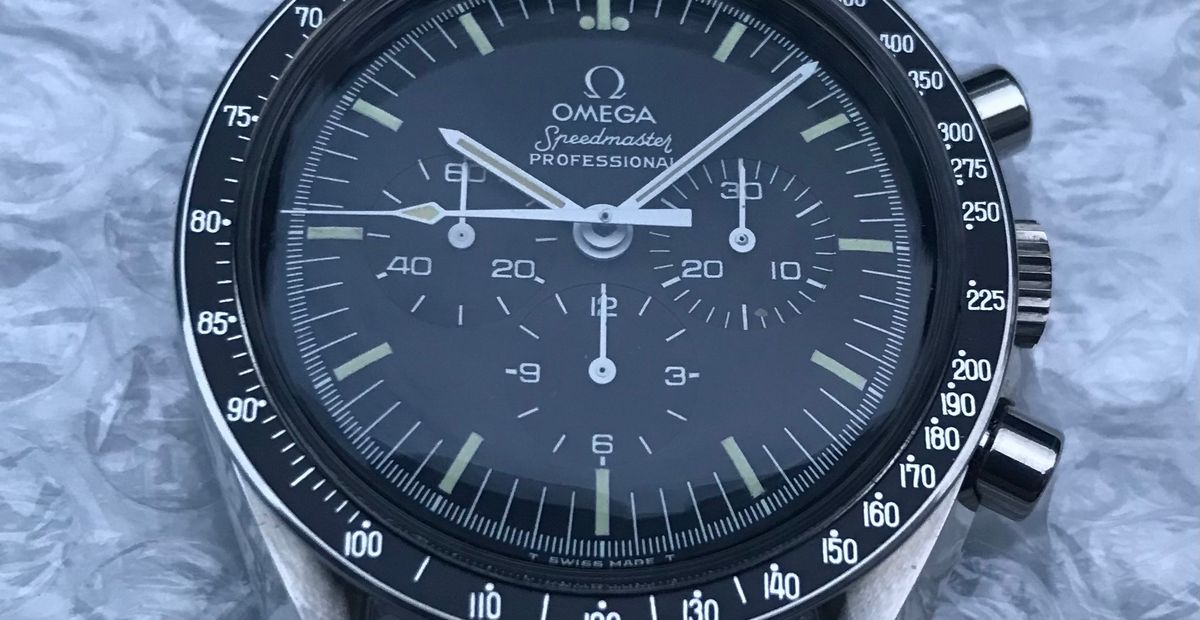 SOLD - NOS Omega Speedmaster 145.022-78 : case, dial, hands, crystal ...
