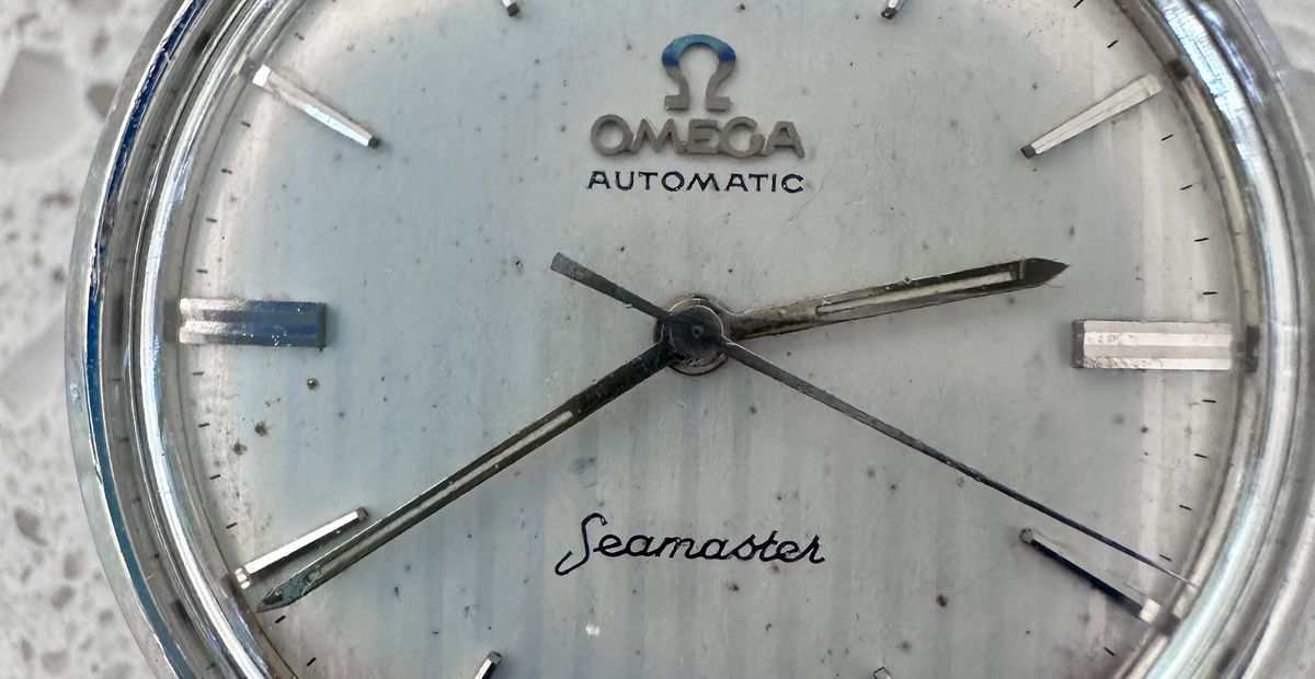 Thrift Store Amazing Find! Omega Seamaster Automatic Waterproof | Omega ...