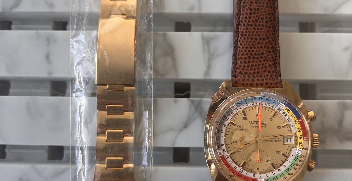 FS - NOS-ish Wakmann Regatta (Gold Plated) $2,500 OBO | Omega Watch Forums