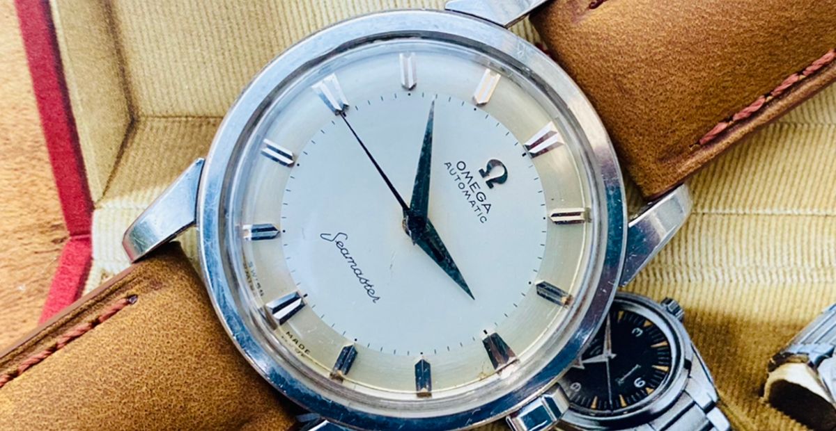 SOLD - Omega Seamaster Automatic 58’ beefy lugs | Omega Watch Forums