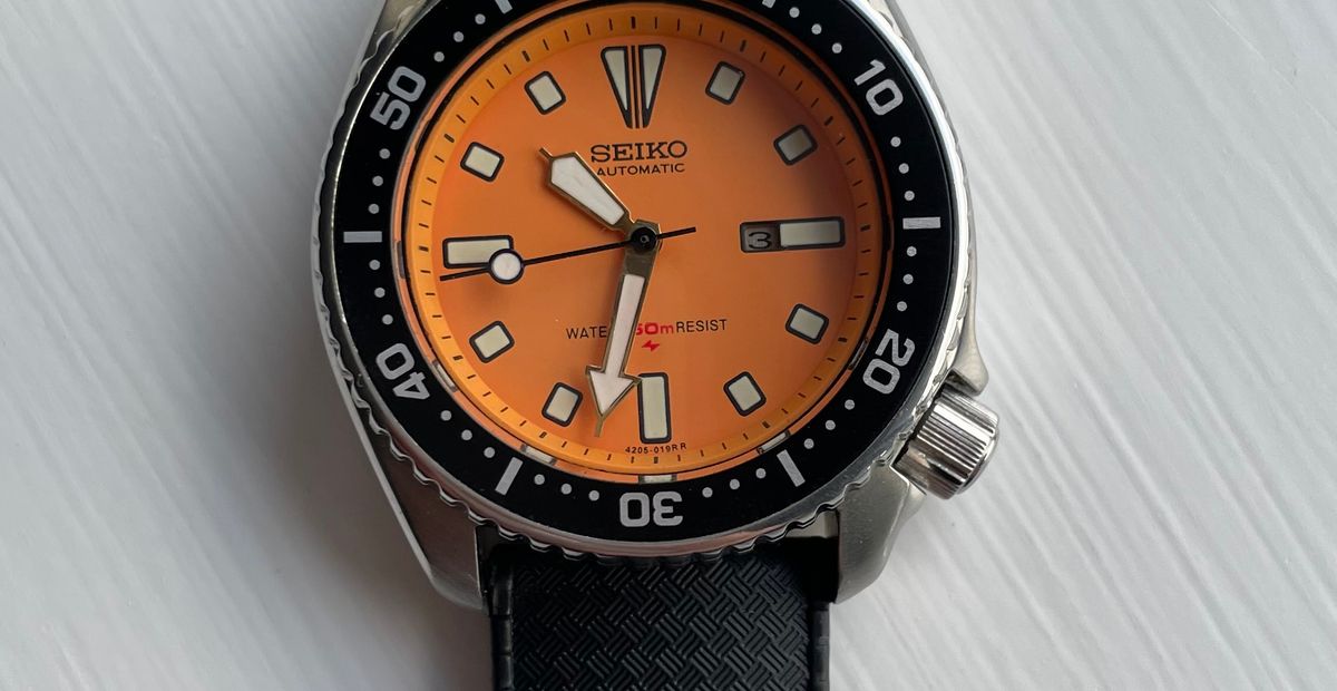 SOLD - 1986 Seiko 4205 Automatic Diver | Omega Watch Forums