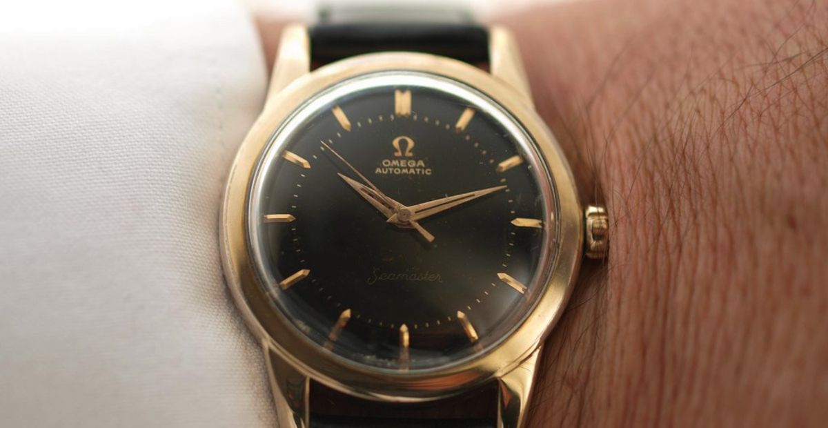 SOLD - Extremely nice Omega Seamaster caliber 500 from 1956 | Omega ...