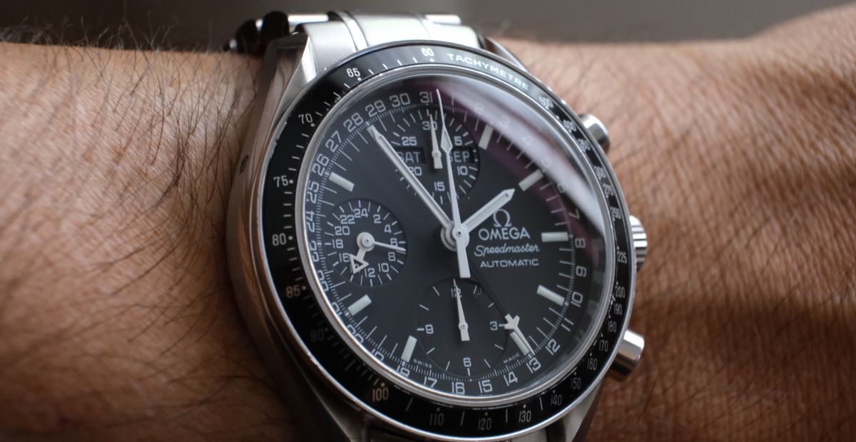 SOLD - Omega Speedmaster 3520.50 MK40 w/original box | Omega Watch Forums