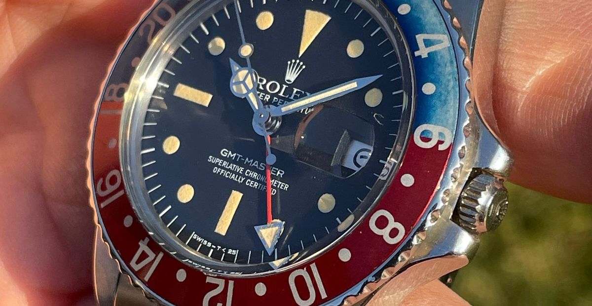 SOLD - Rolex GMT Master "Pepsi" ref.1675 MK3 "Radial dial". Killer ...