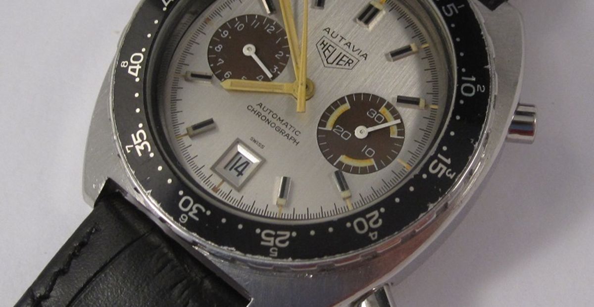 SOLD - Heuer Autavia 11630, silver dial, cal 12 | Omega Watch Forums