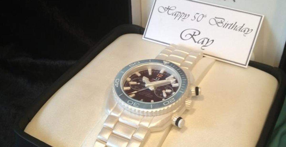 Omega Planet Ocean Cake | Omega Watch Forums