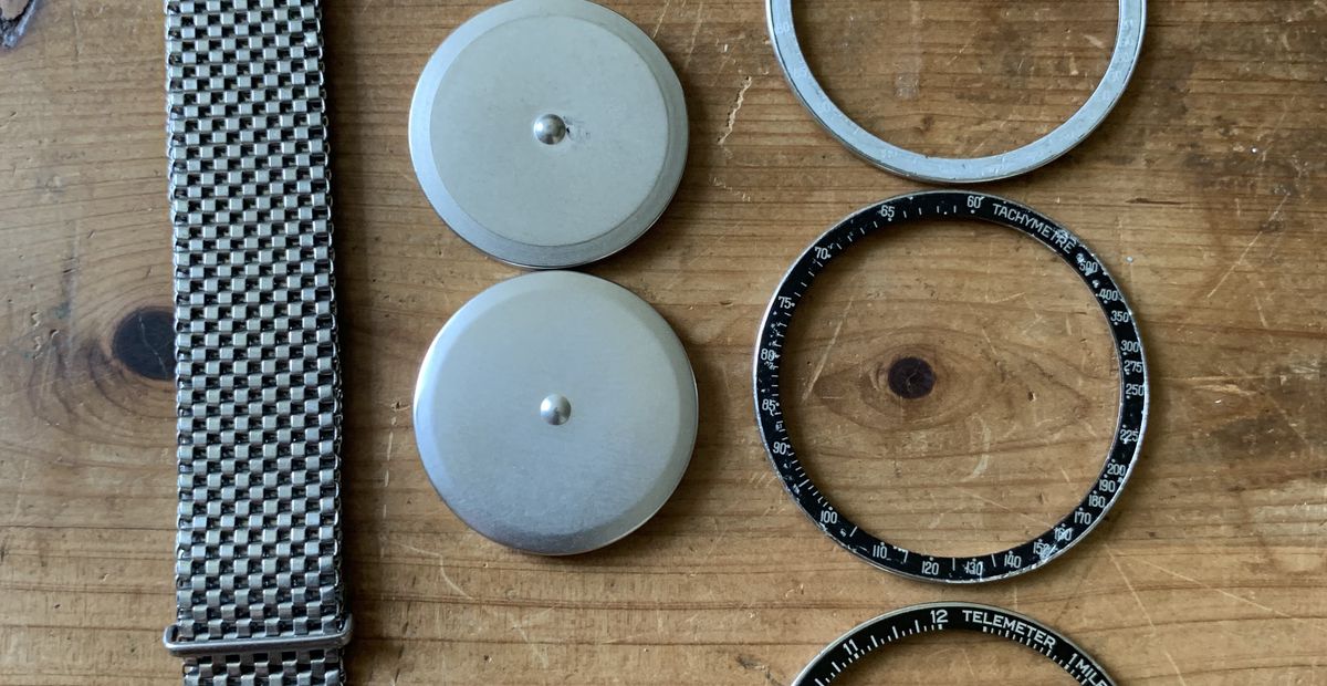 FS - Forstner komfit bracelet, speedmaster dust covers and bezels ...